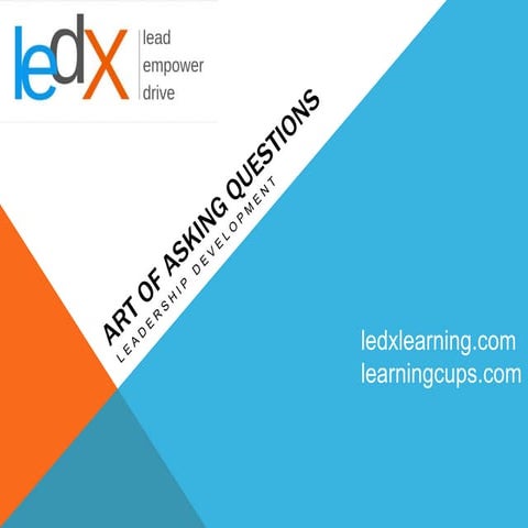 The Art of asking questions | Leadership | PPTX
