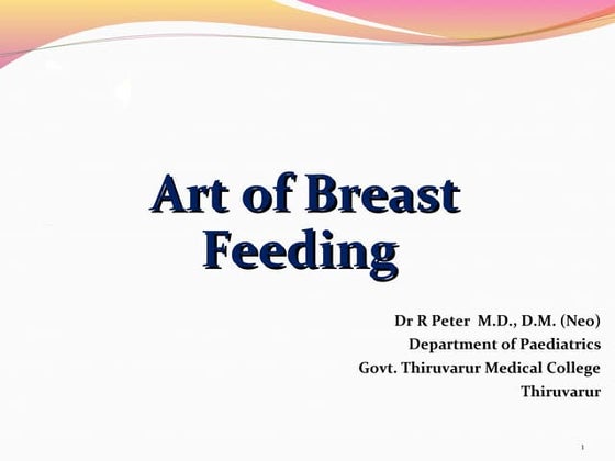 Breastfeeding basics | PPT