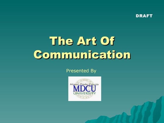 communication skills | PPT