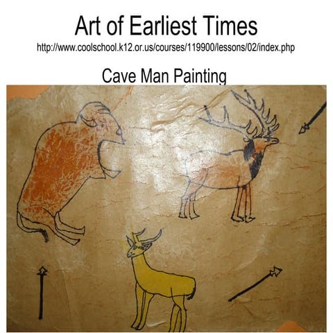 Art of earliest times | PPT
