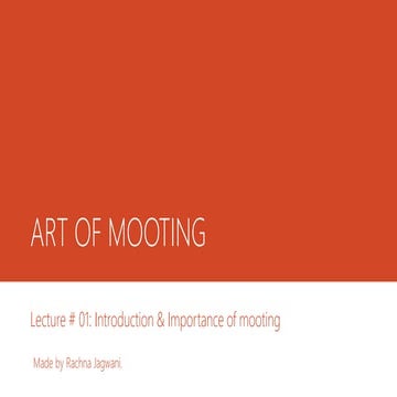 ART OF MOOTING PRESENTATION TO YOUNG ASPIRANTS OF LAW .pdf