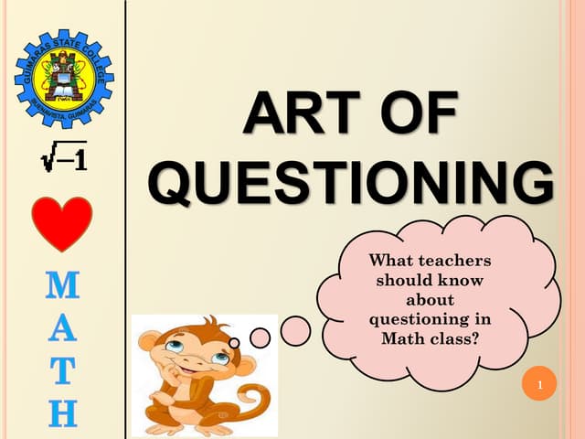 The Art of Questioning | PPTX
