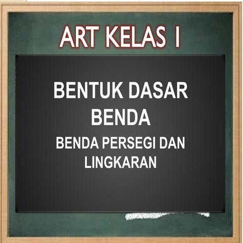 ART P4.ppt kelas 1 sekolah dasar presentasi | PPT