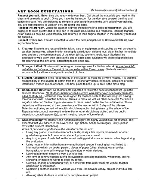 Science classroom rules | PPT