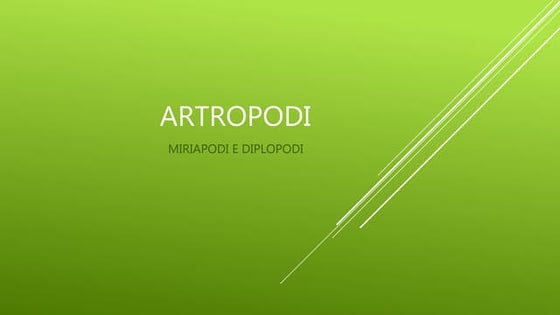 Artropodi | PDF