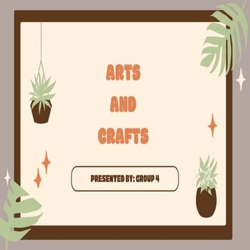 ARTS-AND-CRAFT by group two reporting.pptx