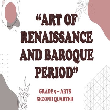 MAPEH (ARTS 9)- QUARTER II (GRADE 9) (1).pptx