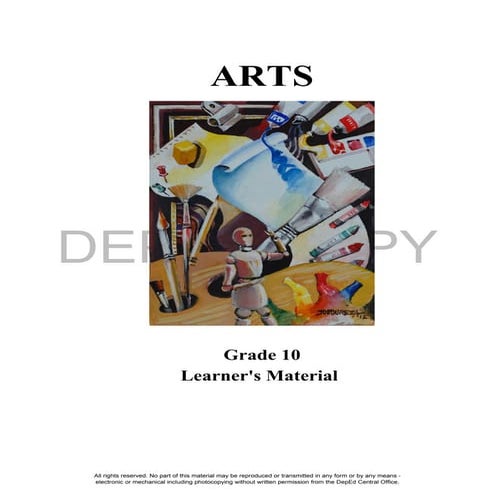 arts 10 week 1 impressionism and expressionism | PPTX
