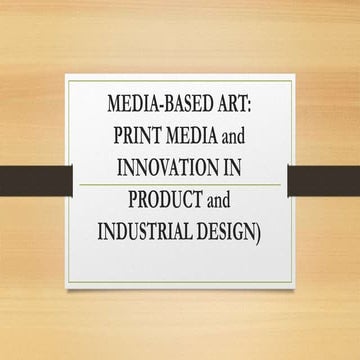 Arts 10 q3 w 3 4 media-based art | PPTX