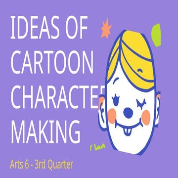 TYPES OF CARTOON! eXAMPLES | PPTX