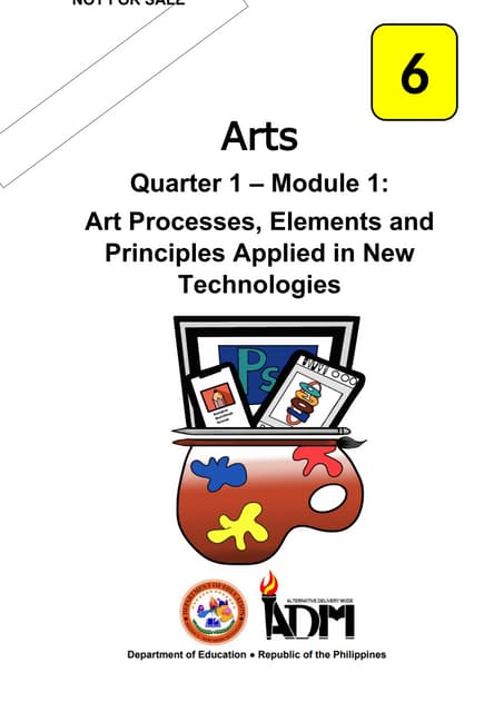 Principles and elements applied in comic art | PPTX