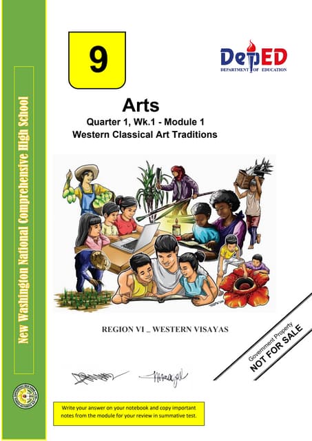 Arts 9 quarter 1 ppt | PPTX