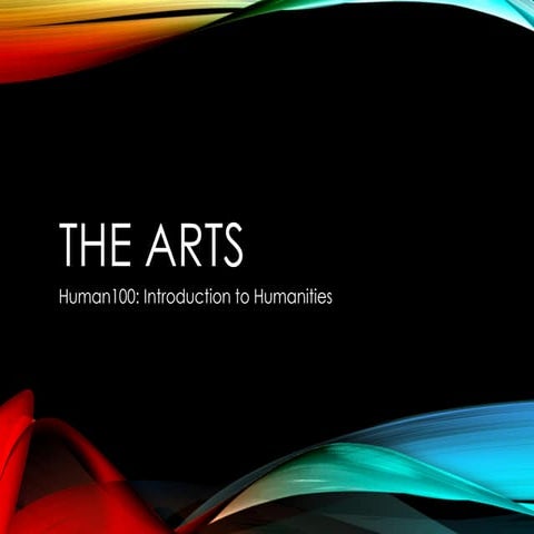 Lesson 1 introduction to art appreciation | PPTX