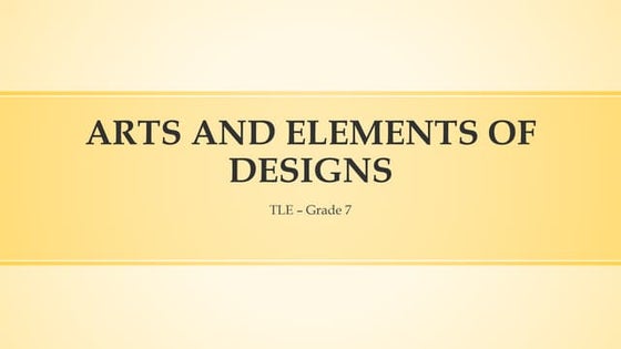 Elements art | PDF