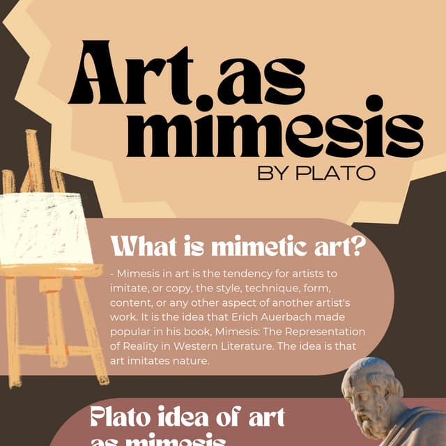 ARTS AS MIMESIS/Plato | PDF