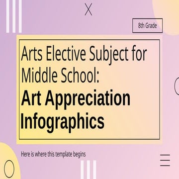 Arts Elective Subject for Middle School - 8th Grade_ Art Appreciation ...