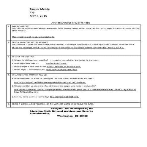 Art show analysis | DOCX
