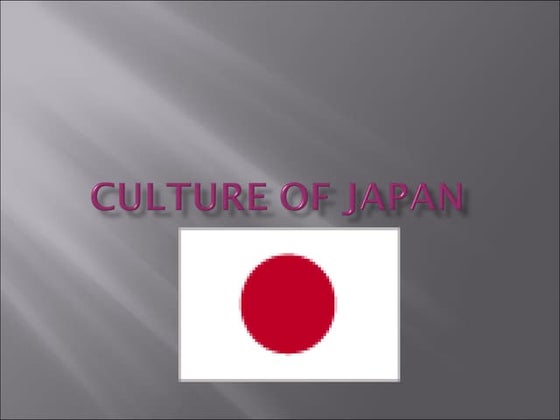 Japanese Culture | PPT