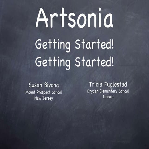 Artsonia - Getting Started | PPT