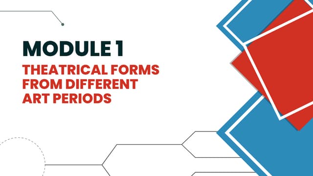 Q4-PPT-Arts9_Lesson 1 (History of Theatrical Forms and Evolution) (1 ...