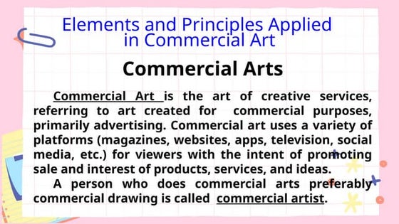 Principles and elements applied in comic art | PPTX