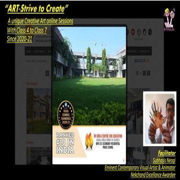 Art strive to create | PPT