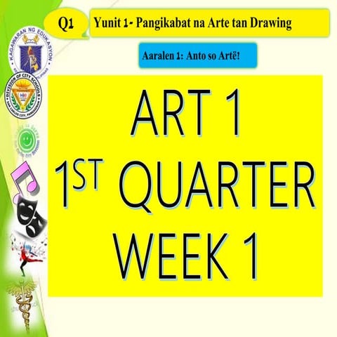 Arts week 1 | PPTX