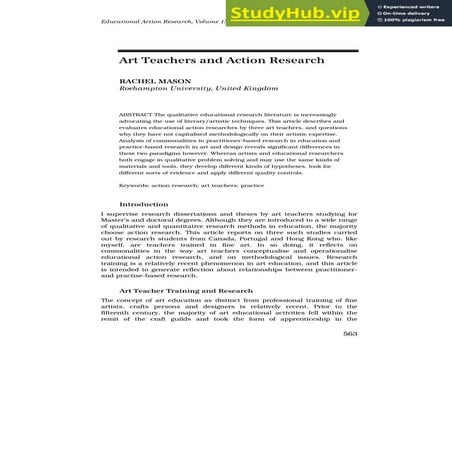 Art teachers and action research.pdf