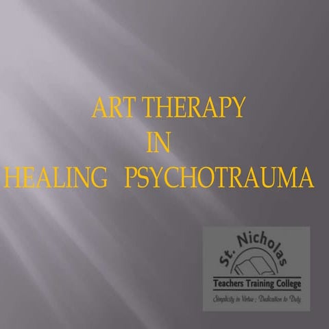 Art therapy | PPTX