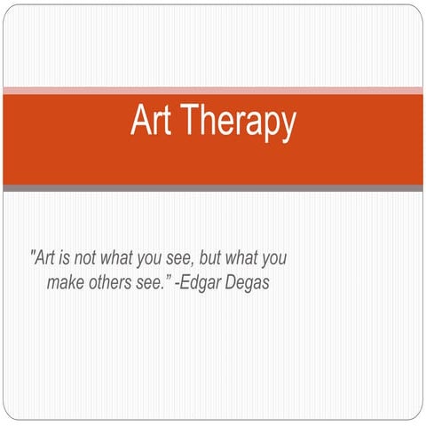 Art therapy | PPTX