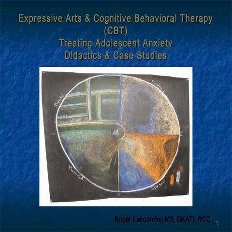 Art therapy cbt presentation revised | PPT | Mental Health | Diseases ...