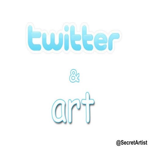 Art & twitter | PPT