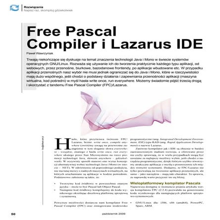 Free Pascal Compiler i Lazarus IDE | PDF