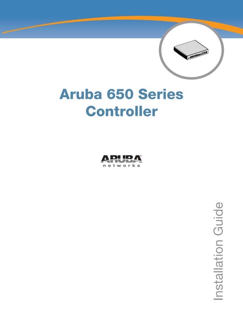 Aruba 3810M 16SFP+ 2-slot Switch - JL075A Datasheet | PDF | Computer ...