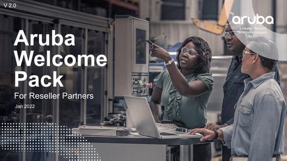 Aruba Icon Library - 2024 Useful Presentation | PPTX