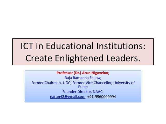 Fundamentals of ICT - Lecture 1 | PDF