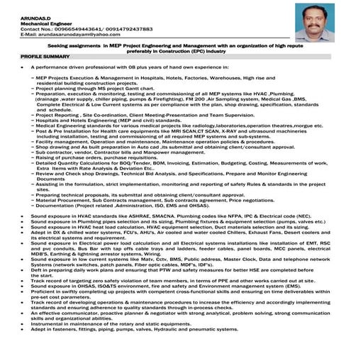 Latest resume | PDF