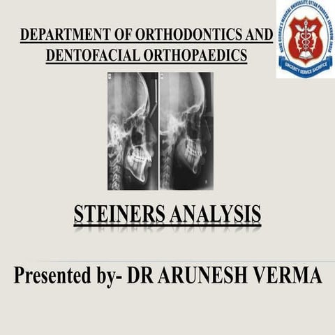 ARUNESH steiners ANALYSIS.BY DR ARUNESH VERMA KGMUpptx | PPTX