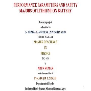 Lithium Ion Batteries, an Overview | PDF
