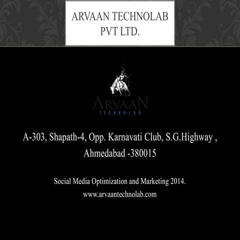 Professional SEO Service by Arvaan. | PPT