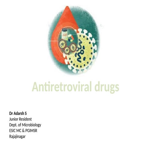 Antiretroviral Drugs & ART Guidelines Mechanisms, Regimens, and ...