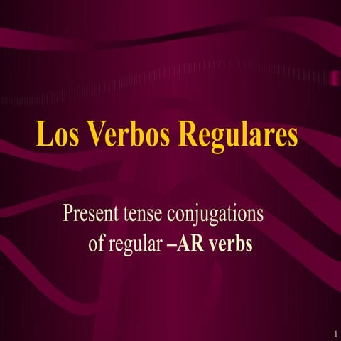 infinitive_verbs_ar ending rule power point.ppt
