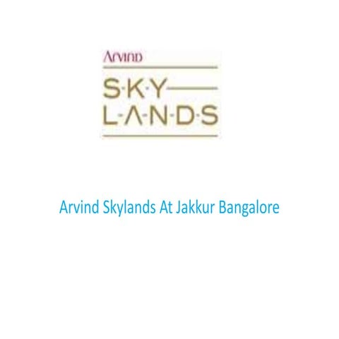 Arvind skylands | PPTX