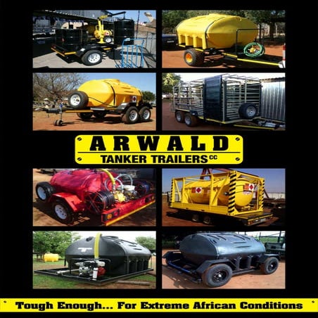 Arwald Tanker Trailers: Company Profile | PDF