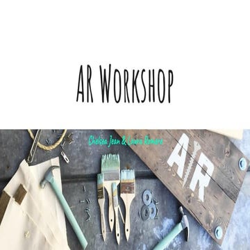 AR workshop presentation (1) | PPT