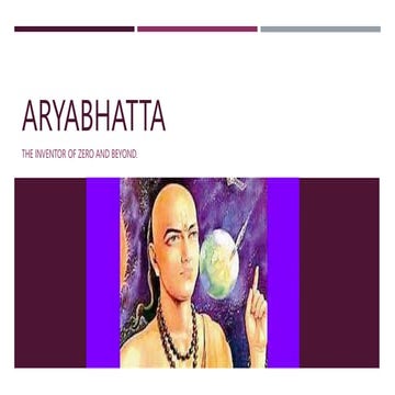 Aryabhatta Images Math In Ancient India By Sri Baleevada Issuu