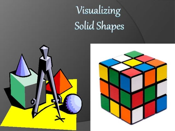 Visualising solid shapes | PPSX | 3-D Graphics | Computer Software and Applications