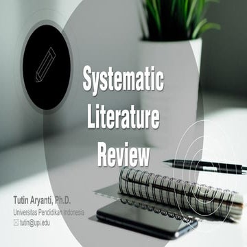 systematic literature review | PDF