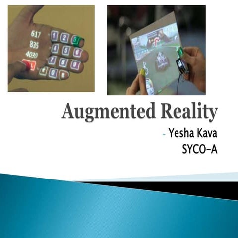Augmented Reality | PPT