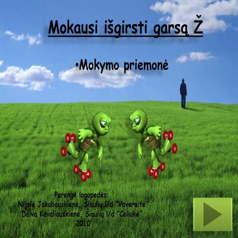 Ar yra garsas ž | PPTX